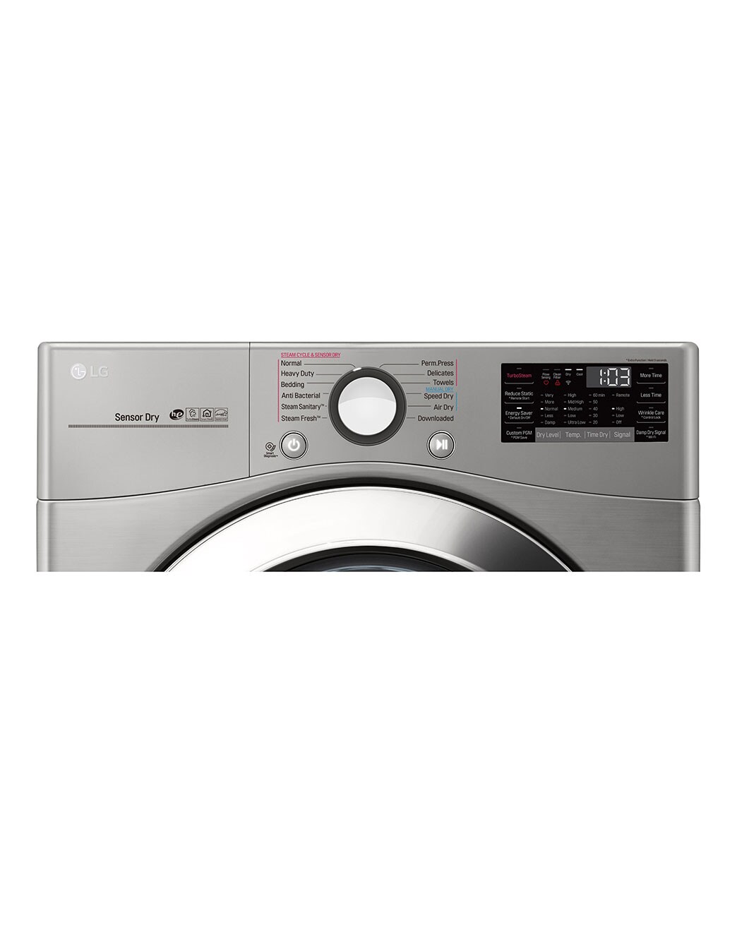 7.4 cu. ft. Ultra Large Capacity Smart Wi-Fi Enabled Electric Dryer ...