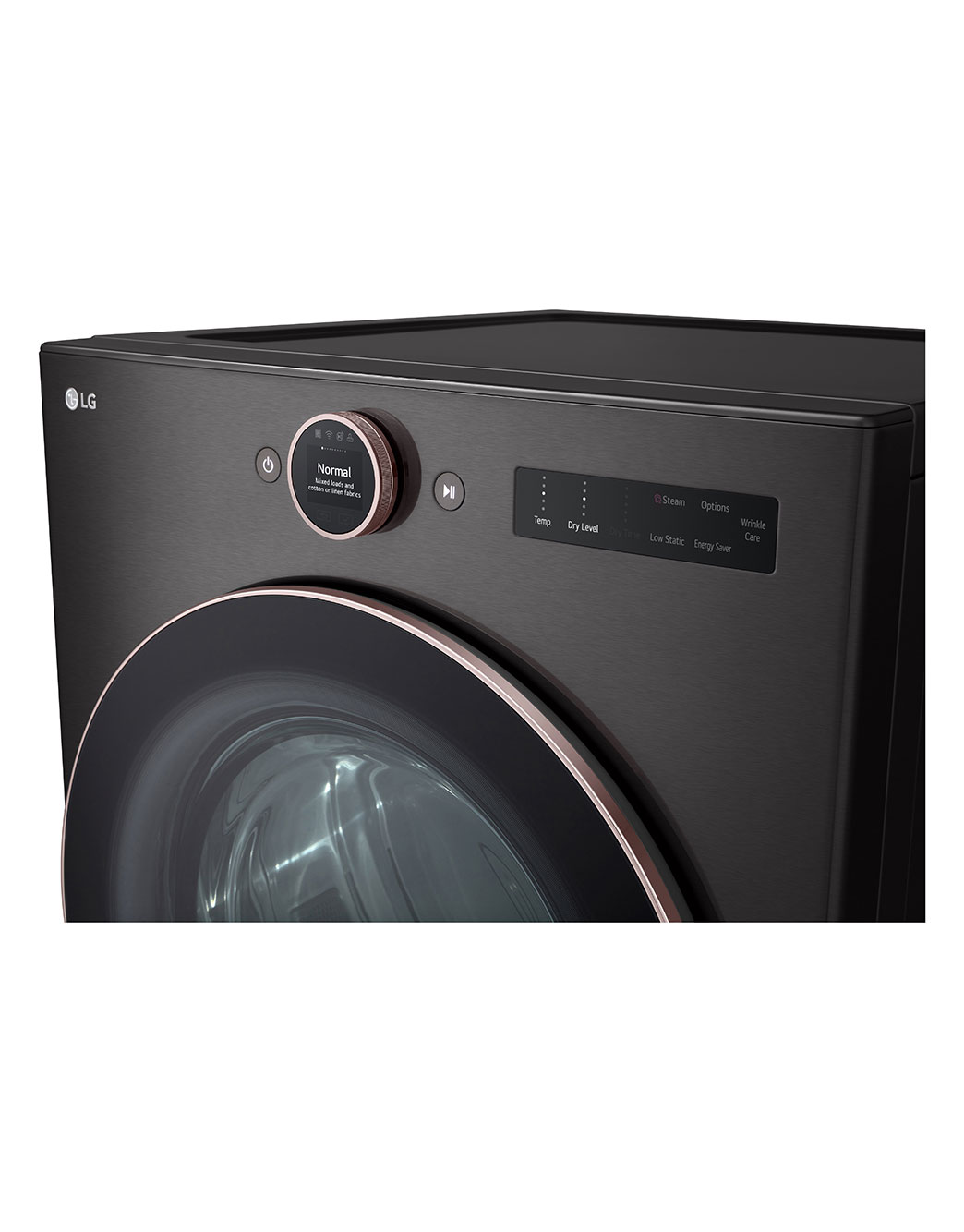 Front view of 7.4 cu. ft. Ultra Large Capacity Smart Front Load ...