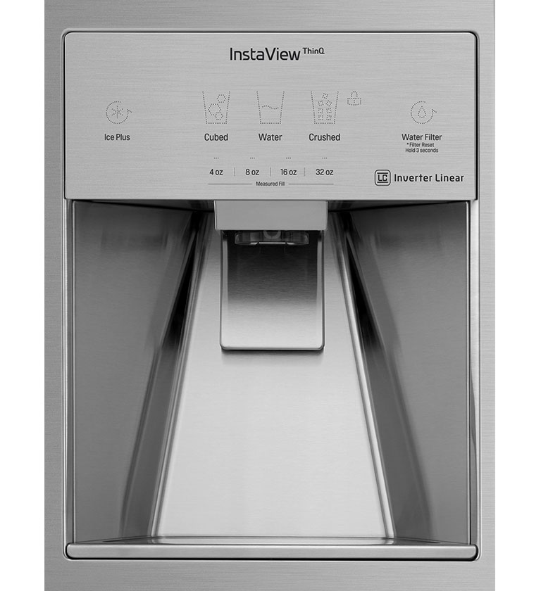 LG STUDIO 24 cu. ft. Smart InstaView® Door-in-Door® Large Capacity ...