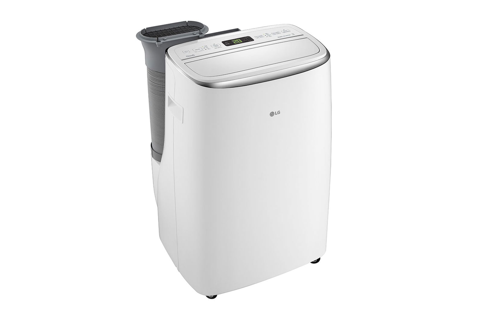 8,000 BTU DUAL Inverter Smart Wi-Fi Portable Air Conditioner ...
