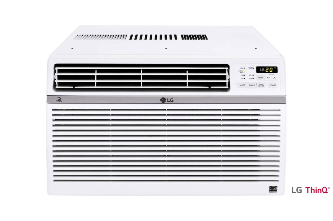 8,000 BTU Smart Wi-Fi Enabled Window Air Conditioner - LW8017ERSM | LG CA