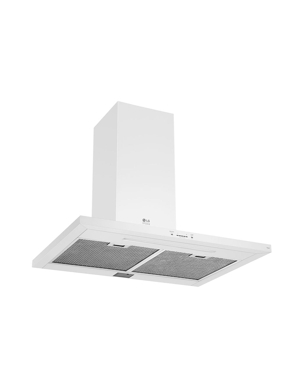 LG STUDIO 30" Wall Mount Chimney Hood, Essence White | LG Canada