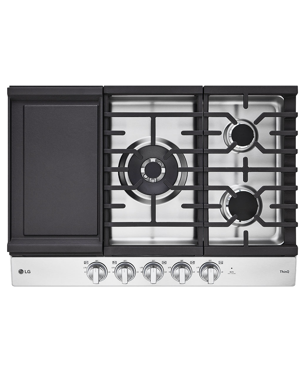 30" Gas Cooktop | 22K BTU - CBGJ3027S | LG CA_EN