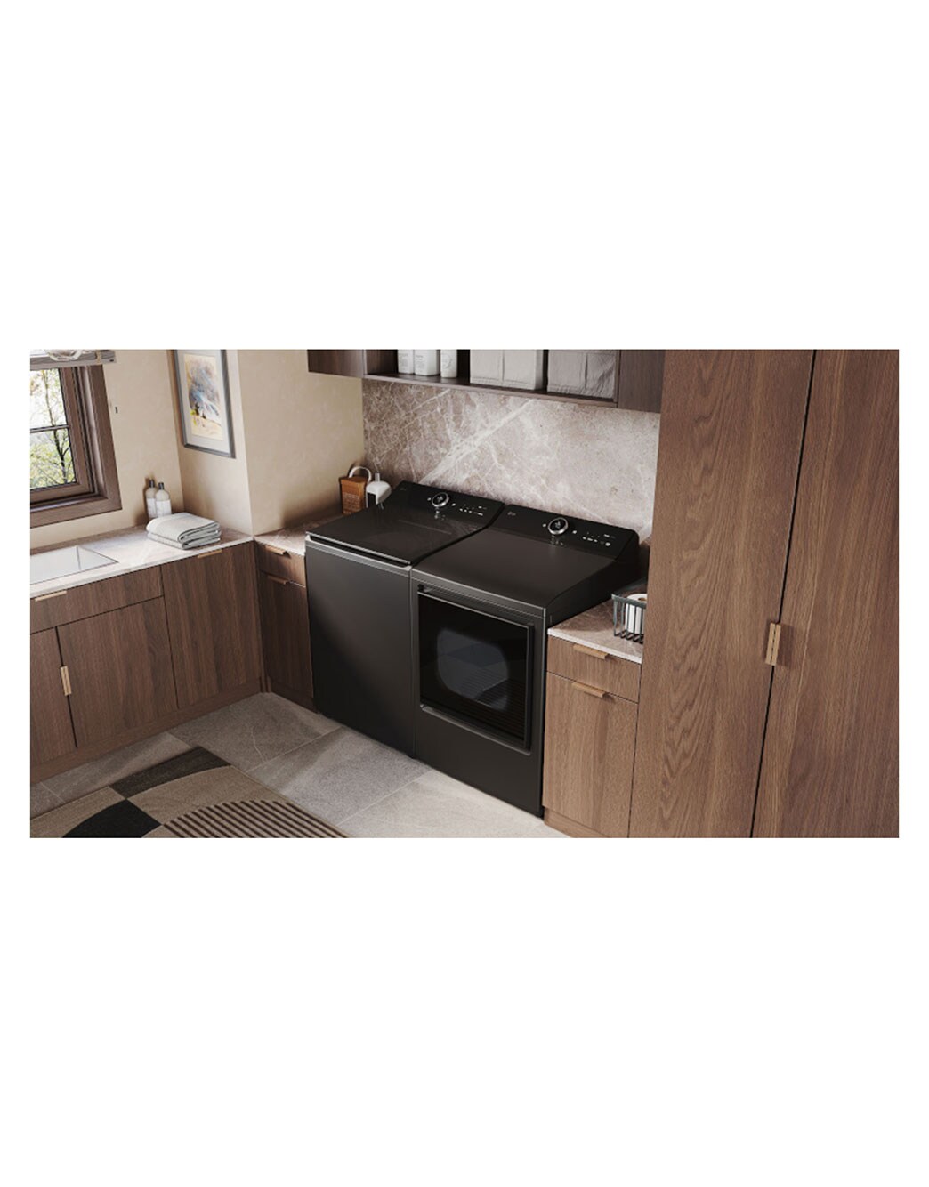 6.3 and 7.3 cu.ft. Mega Capacity Laundry Pair | LG Canada