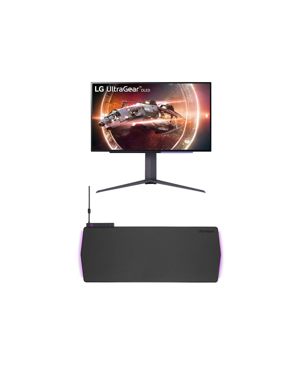 UltraGear 27" OLED Gaming Monitor & Gaming Pad Bundle - 27GS95QE-UG.EUS ...