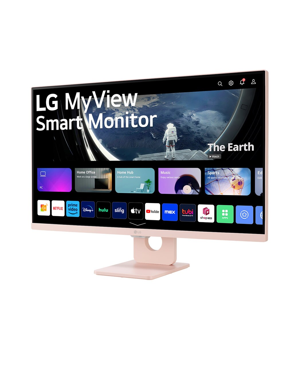 LG 27" Full HD IPS Smart Monitor with webOS - 27SR50F-P | LG CA