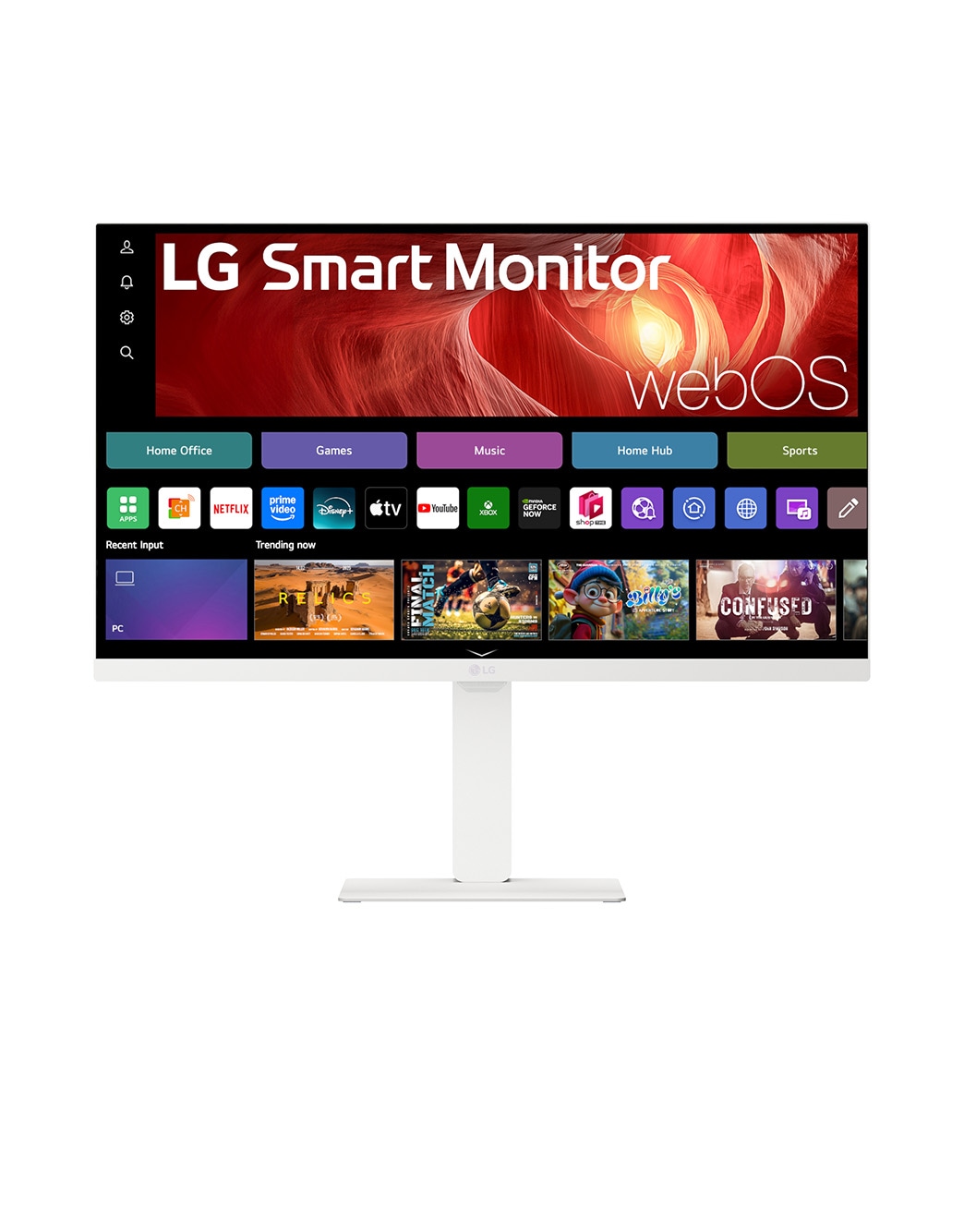 LG 27” 4K UHD IPS Smart Monitor with webOS - 27U730SA-W | LG CA_EN