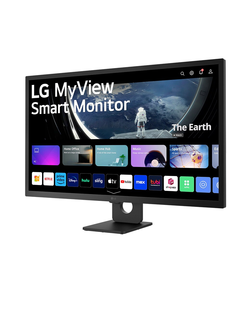 LG 32" Full HD IPS Smart Monitor with webOS - 32SR50F-B | LG CA