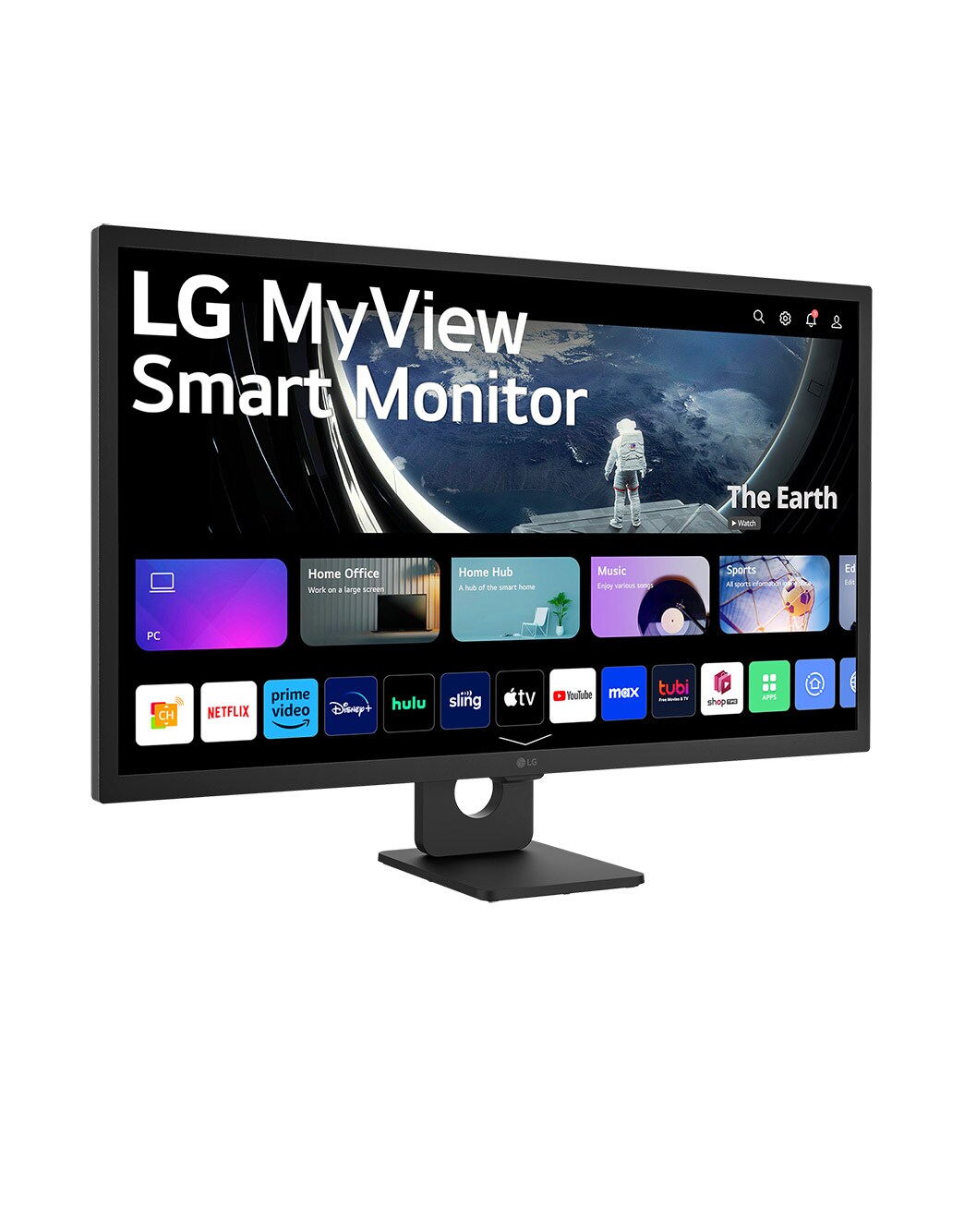 LG 32" Full HD IPS Smart Monitor with webOS - 32SR50F-B | LG CA