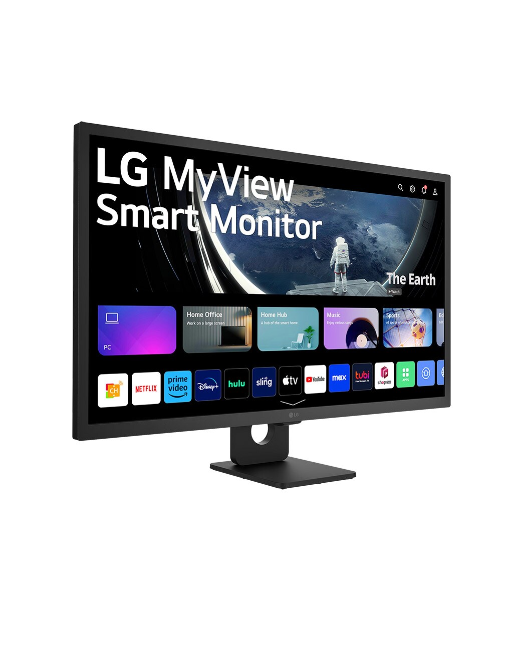 LG 32" Full HD IPS Smart Monitor with webOS - 32SR50F-B | LG CA