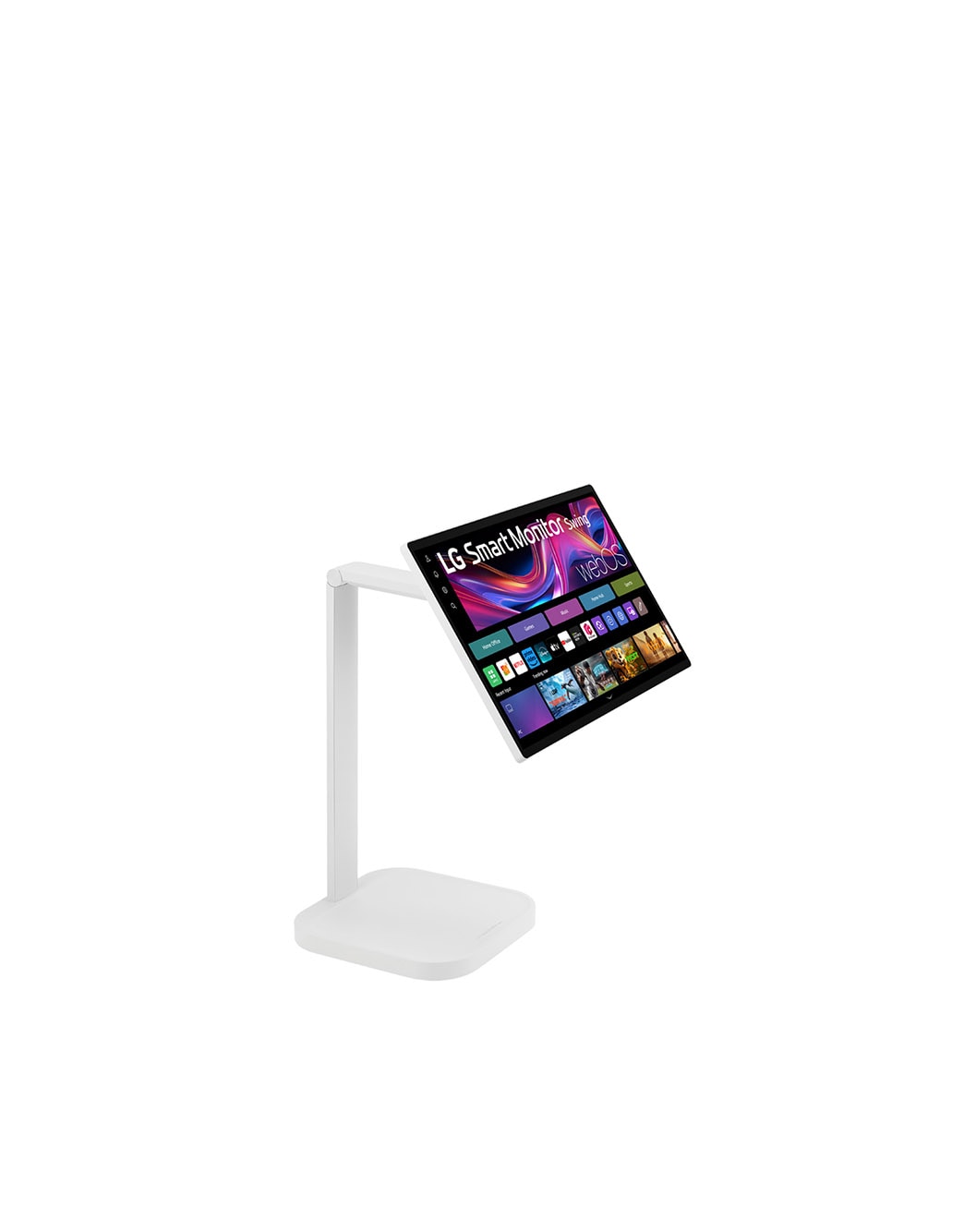 LG 31.5-inch 4K UHD IPS Smart Monitor Swing with Touchscreen, Rolling ...