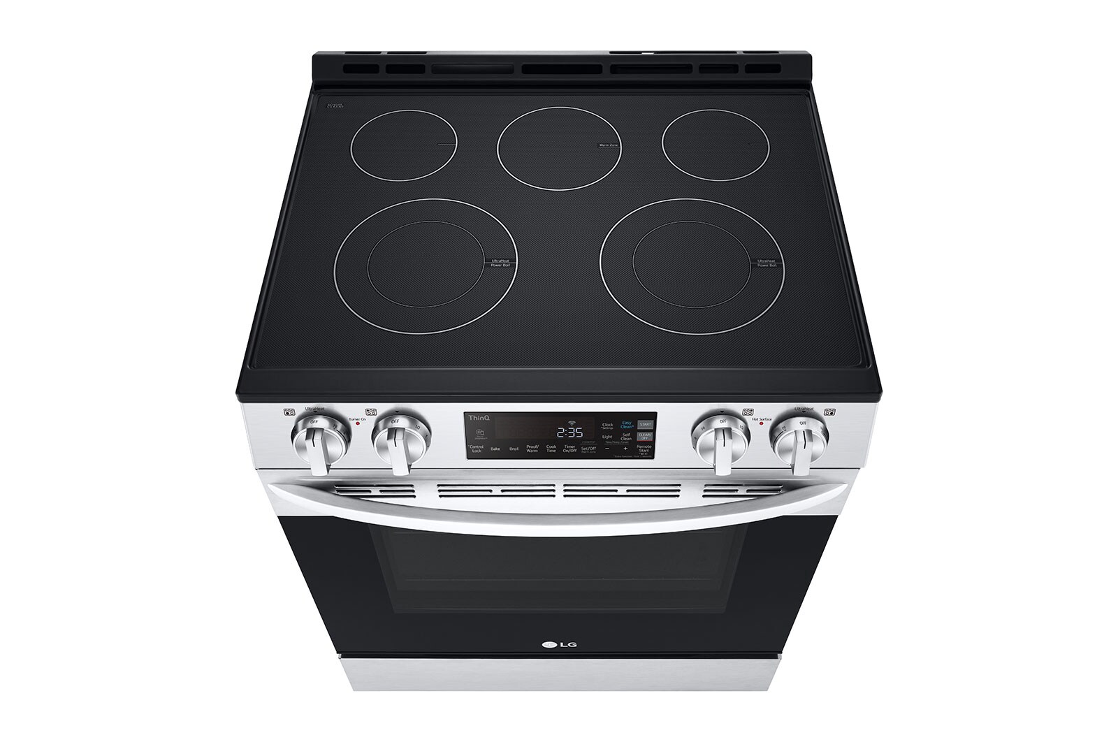 6.3 cu ft. Smart Wi-Fi Enabled Electric Slide-in Range with EasyClean ...