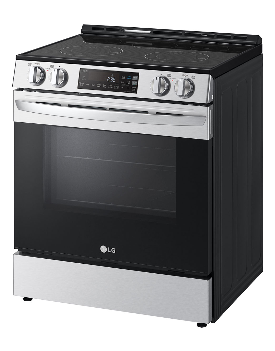 6.3 cu ft. Smart Wi-Fi Enabled Electric Slide-in Range with EasyClean ...