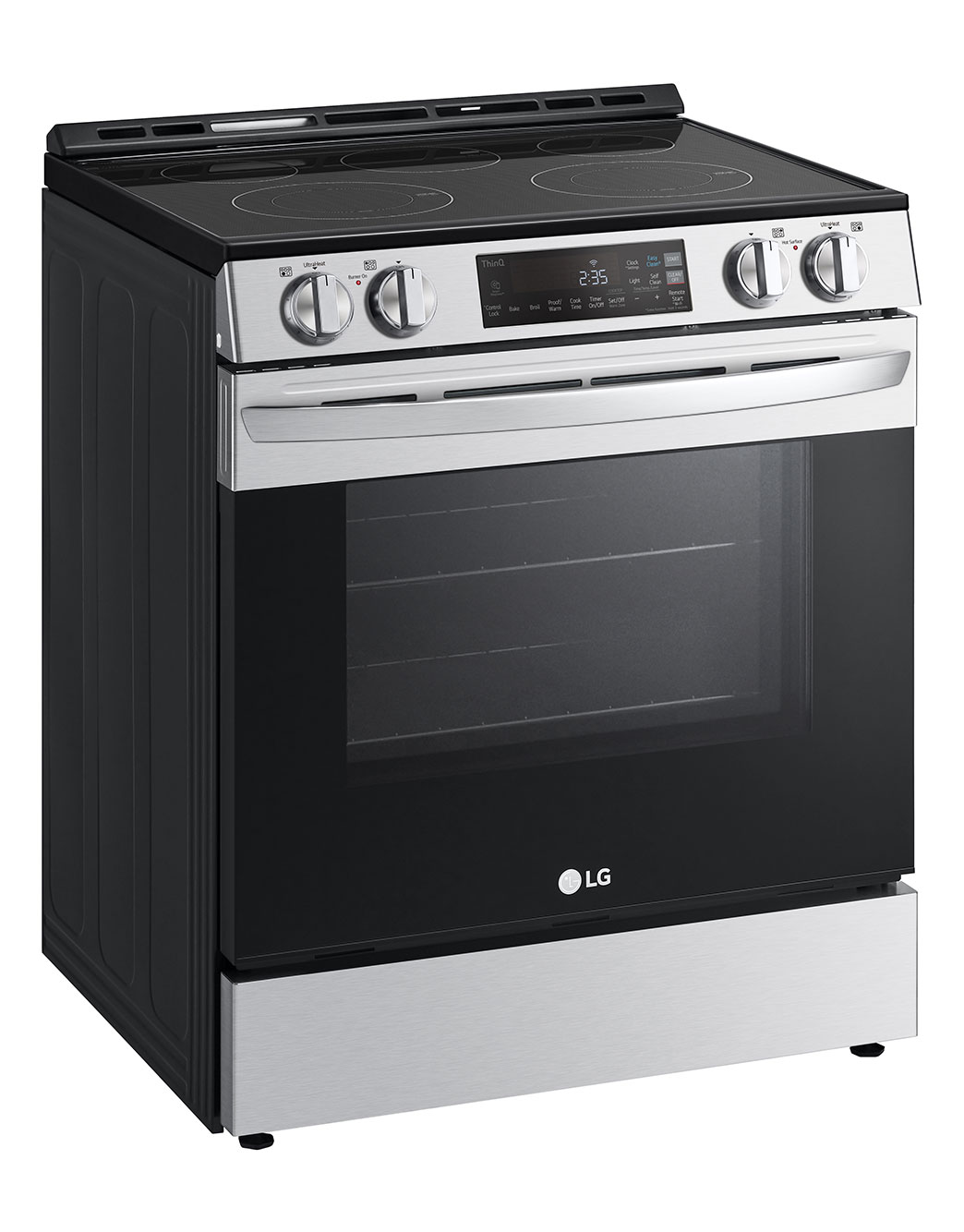 6.3 cu ft. Smart Wi-Fi Enabled Electric Slide-in Range with EasyClean ...