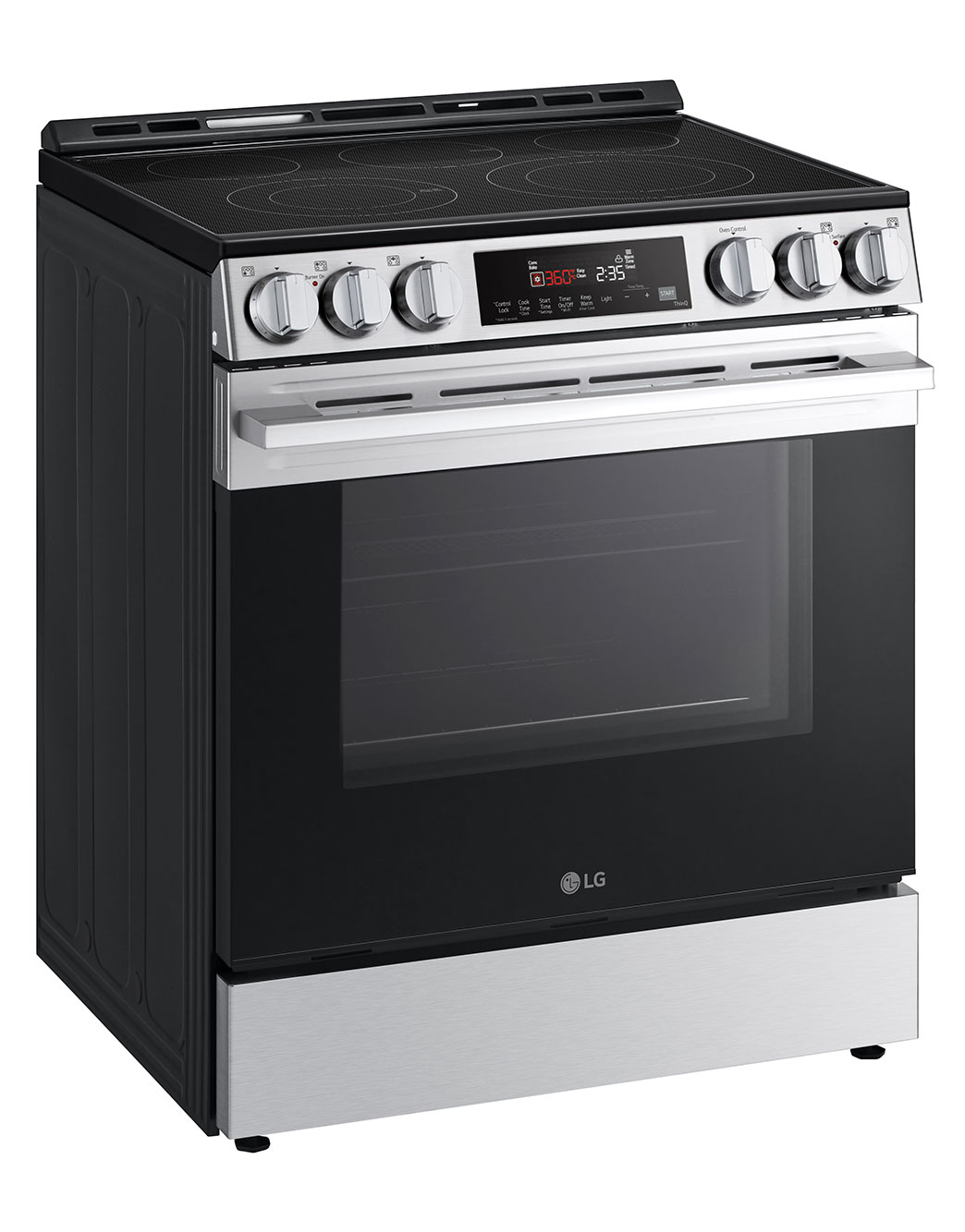 30" Electric Slide-in Range with Fan Convection | LG CA_EN