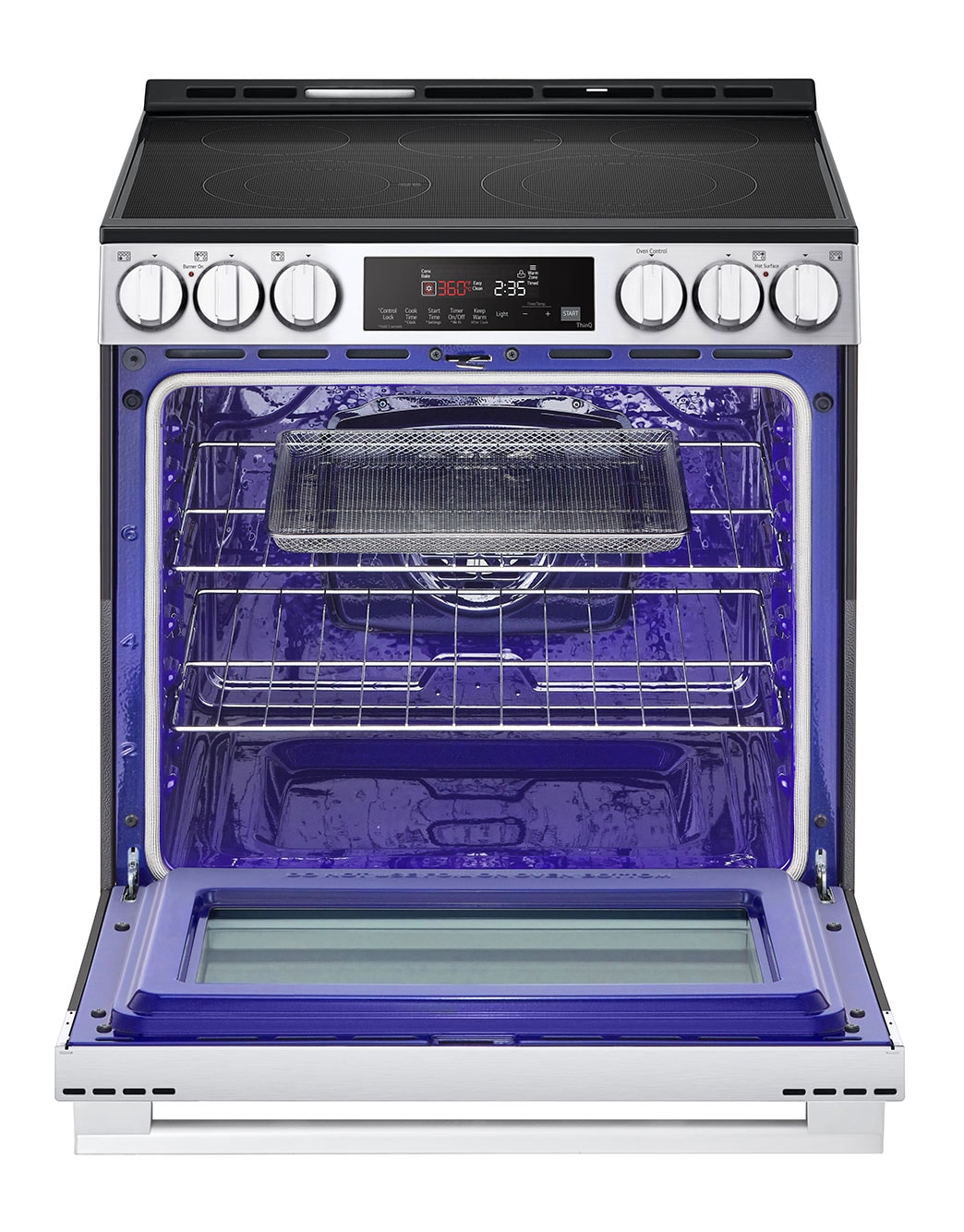 30" Electric Slide-in Range with Fan Convection | LG CA_EN