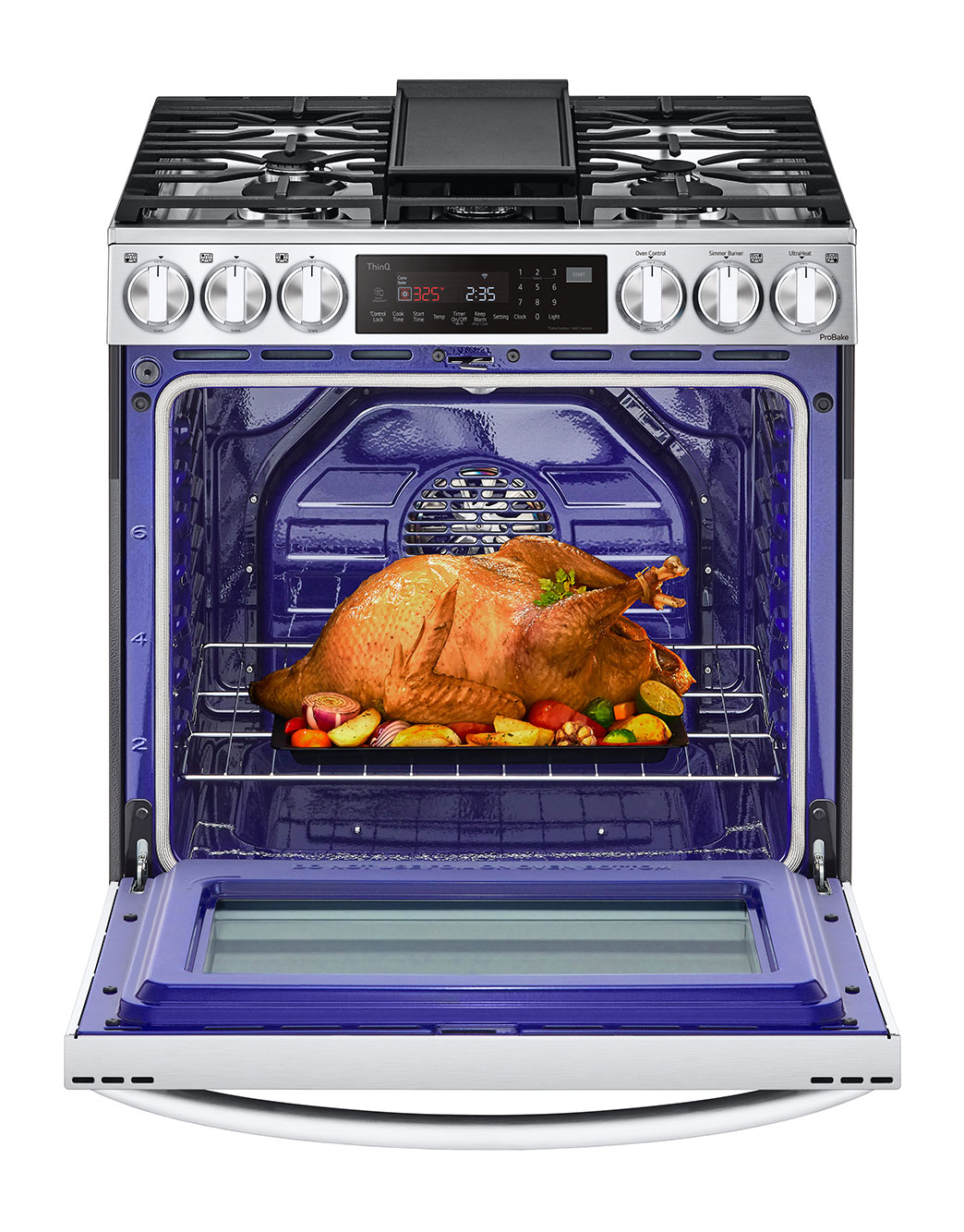 6.3 cu.ft InstaView Gas Range-LSGL6335F | LG Canada