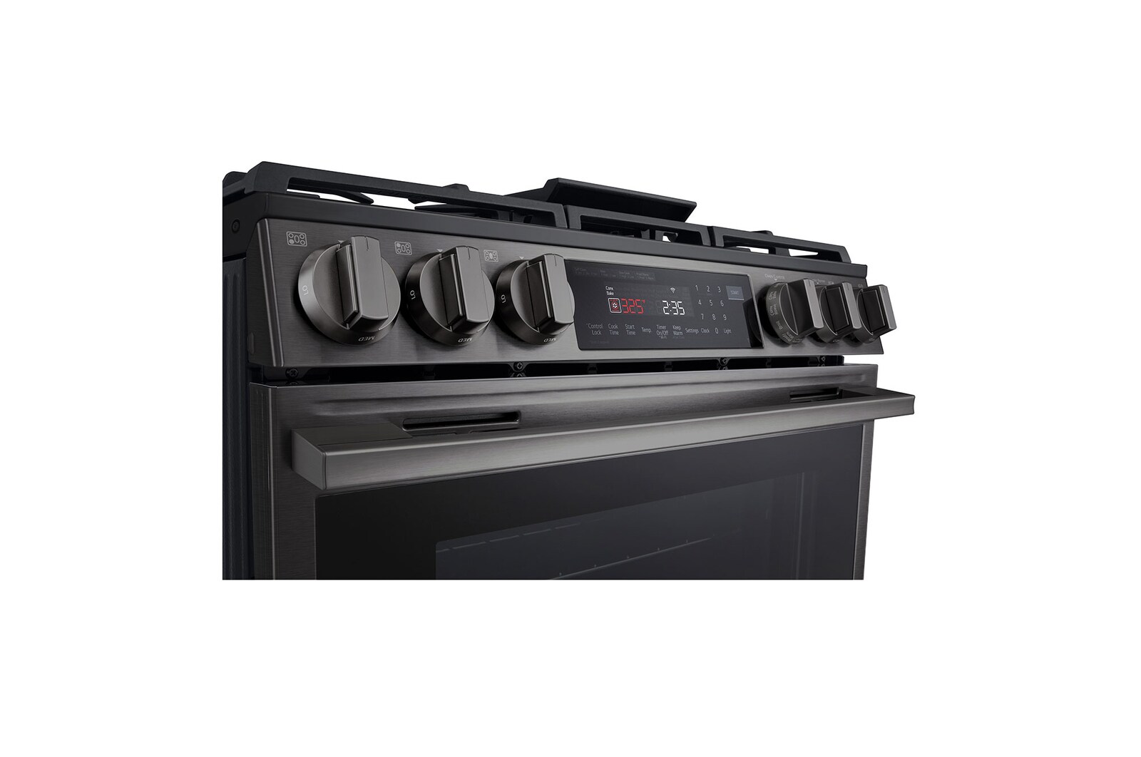 6.3 cu ft. Smart Wi-Fi Enabled ProBake Convection® InstaView(R) Gas ...