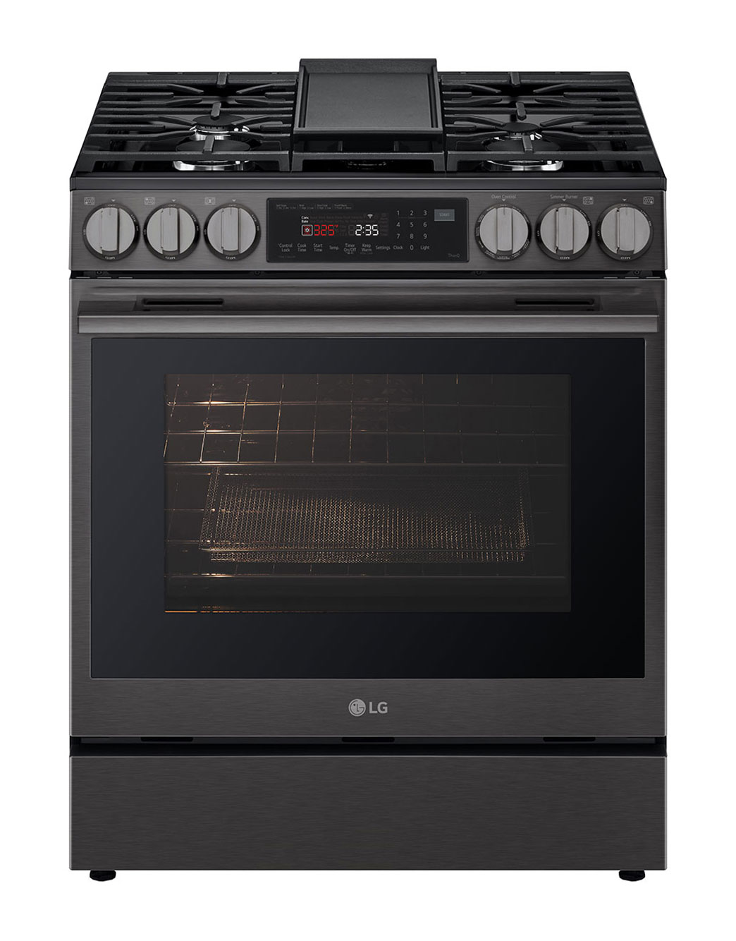 6.3 cu ft. Smart Wi-Fi Enabled ProBake Convection® InstaView(R) Gas ...