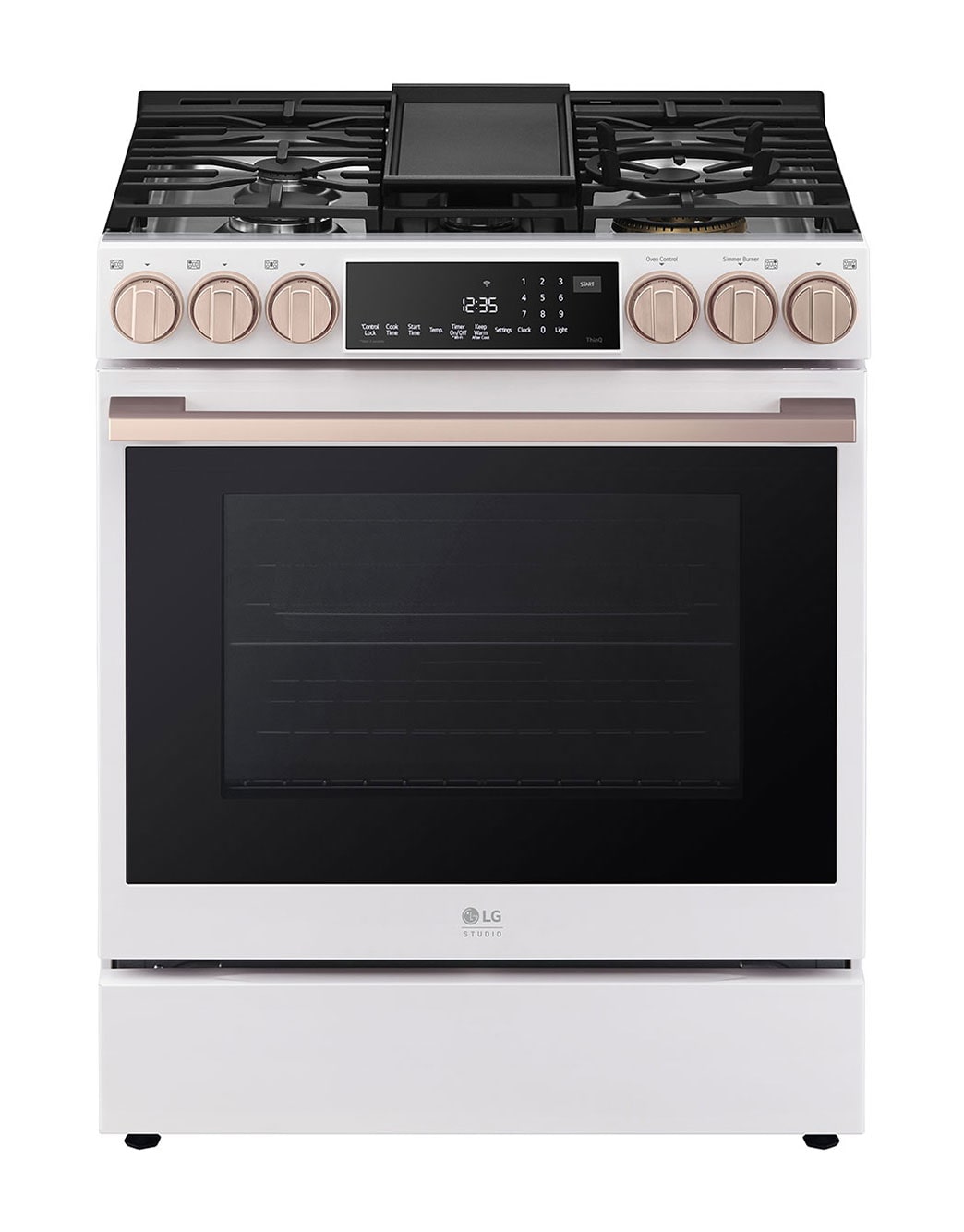 LG STUDIO 30" Gas 6.3 cu ft. Range | Probake Convection | LG CA_EN