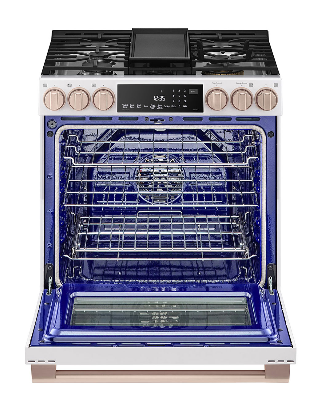 LG STUDIO 30" Gas 6.3 cu ft. Range | Probake Convection | LG CA_EN