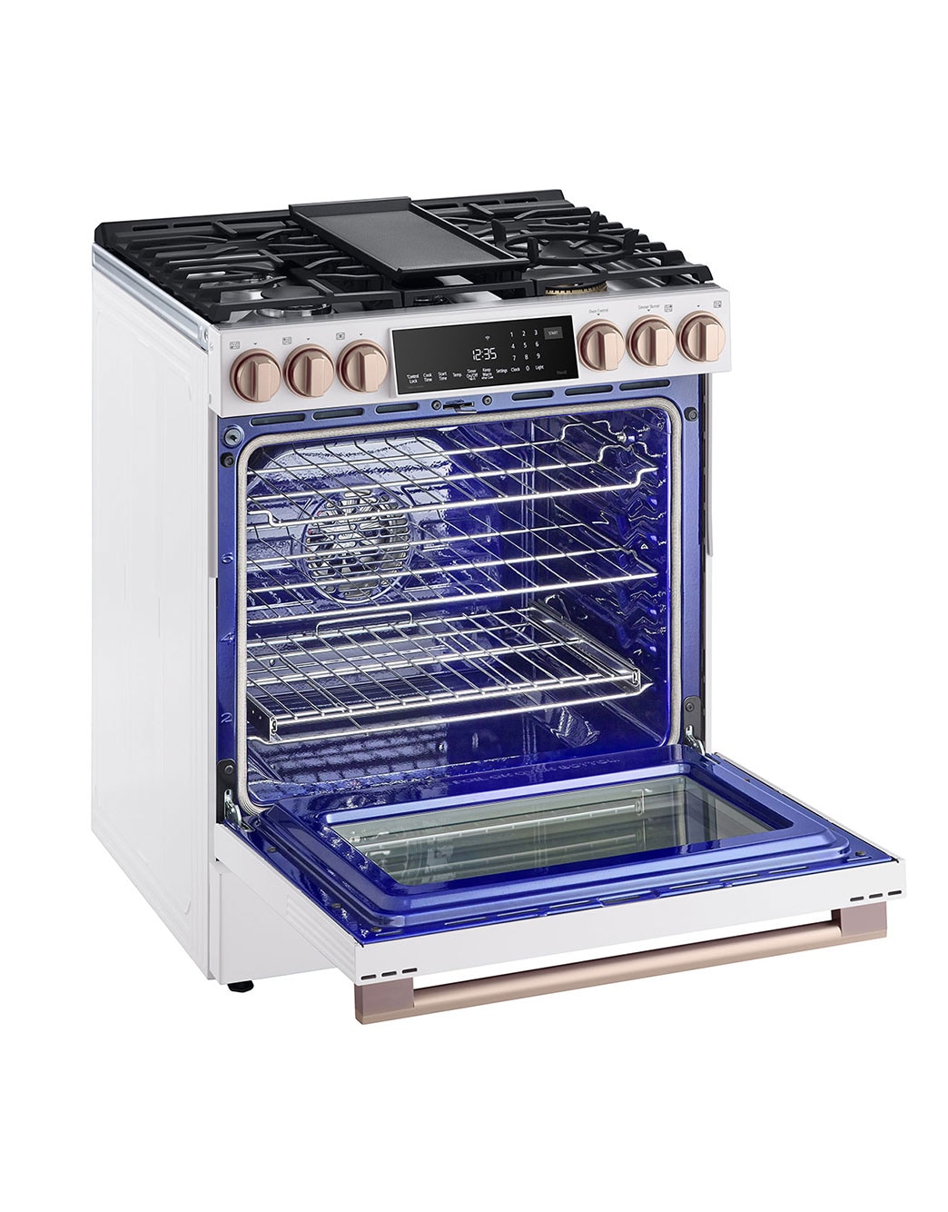 LG STUDIO 30" Gas 6.3 cu ft. Range | Probake Convection | LG CA_EN