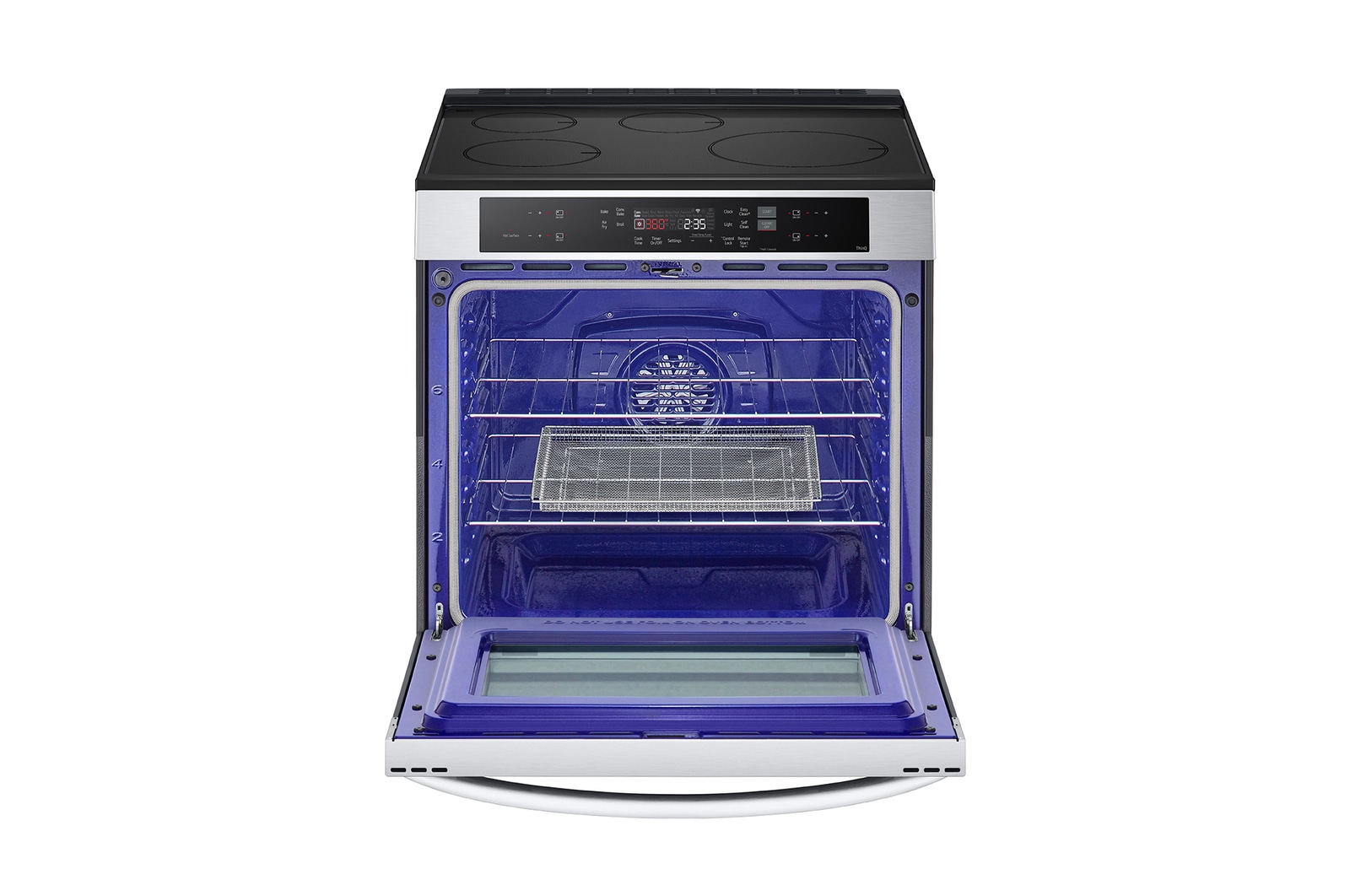 6.3 cu. ft. Smart Induction Slide-in Range with Convection and Air Fry ...
