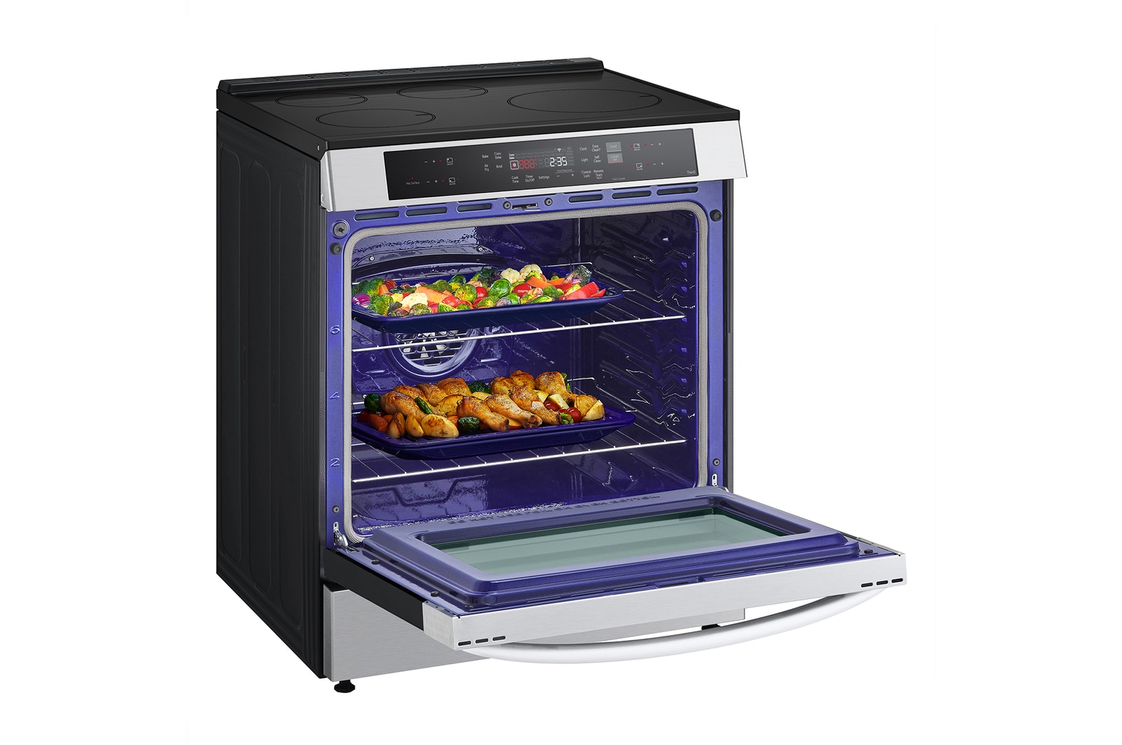6.3 cu. ft. Smart Induction Slide-in Range with Convection and Air Fry - LSIL6332FE | LG CA
