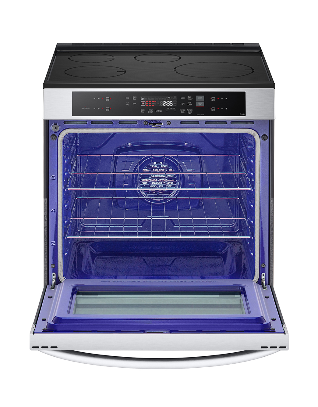 6.3 cu. ft. Smart Induction Slide-in Range with Convection and Air Fry ...