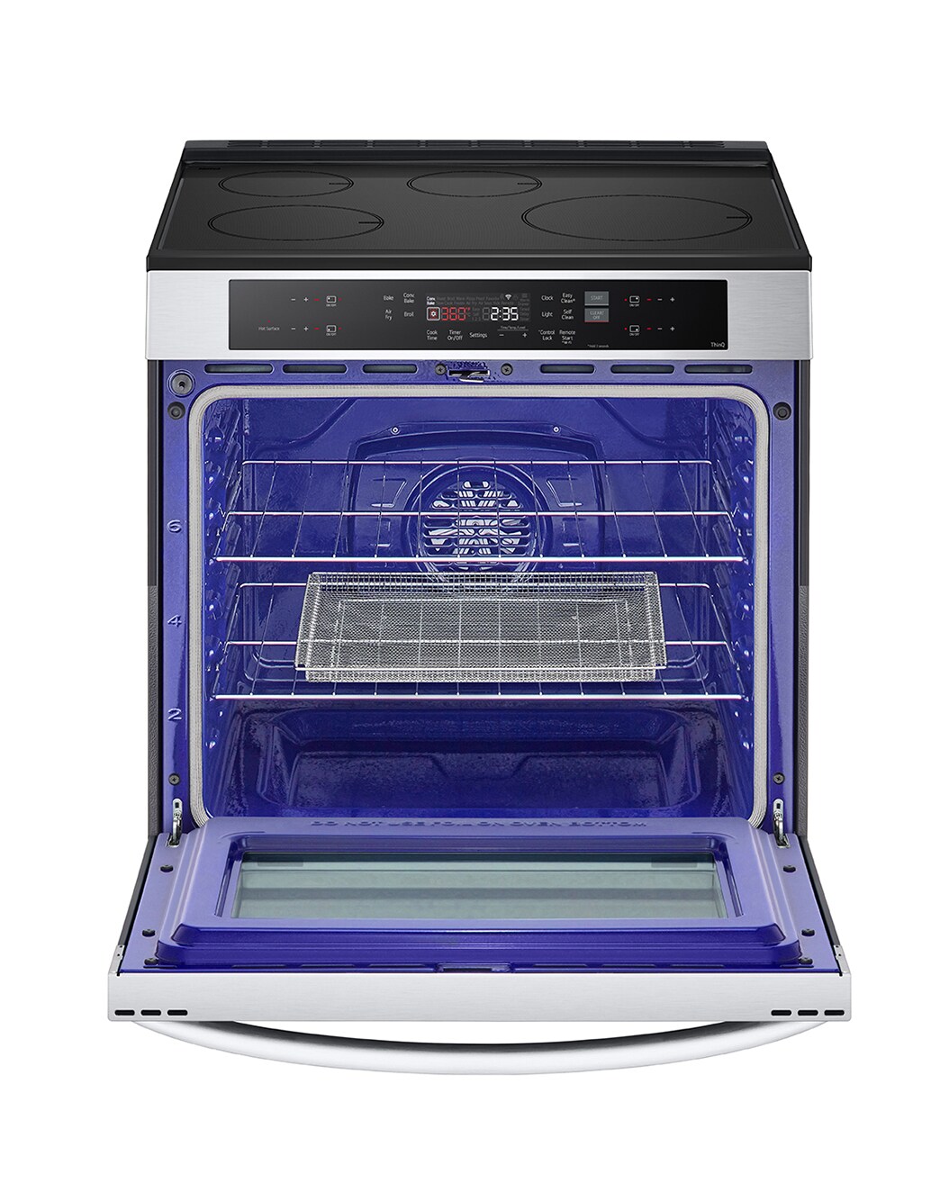 6.3 cu. ft. Smart Induction Slide-in Range with Convection and Air Fry ...