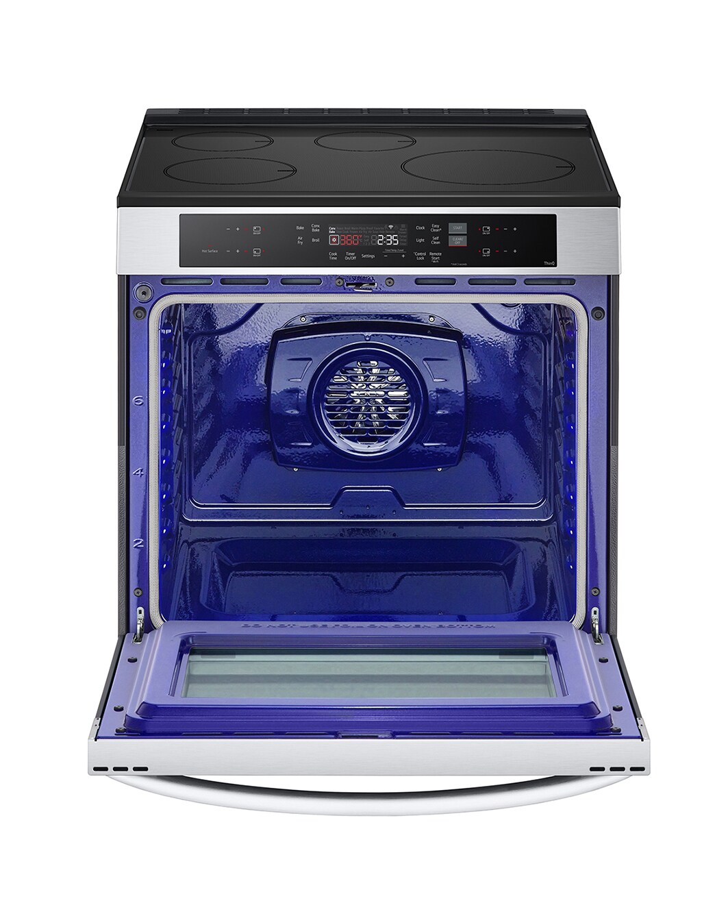 6.3 cu. ft. Smart Induction Slide-in Range with Convection and Air Fry ...
