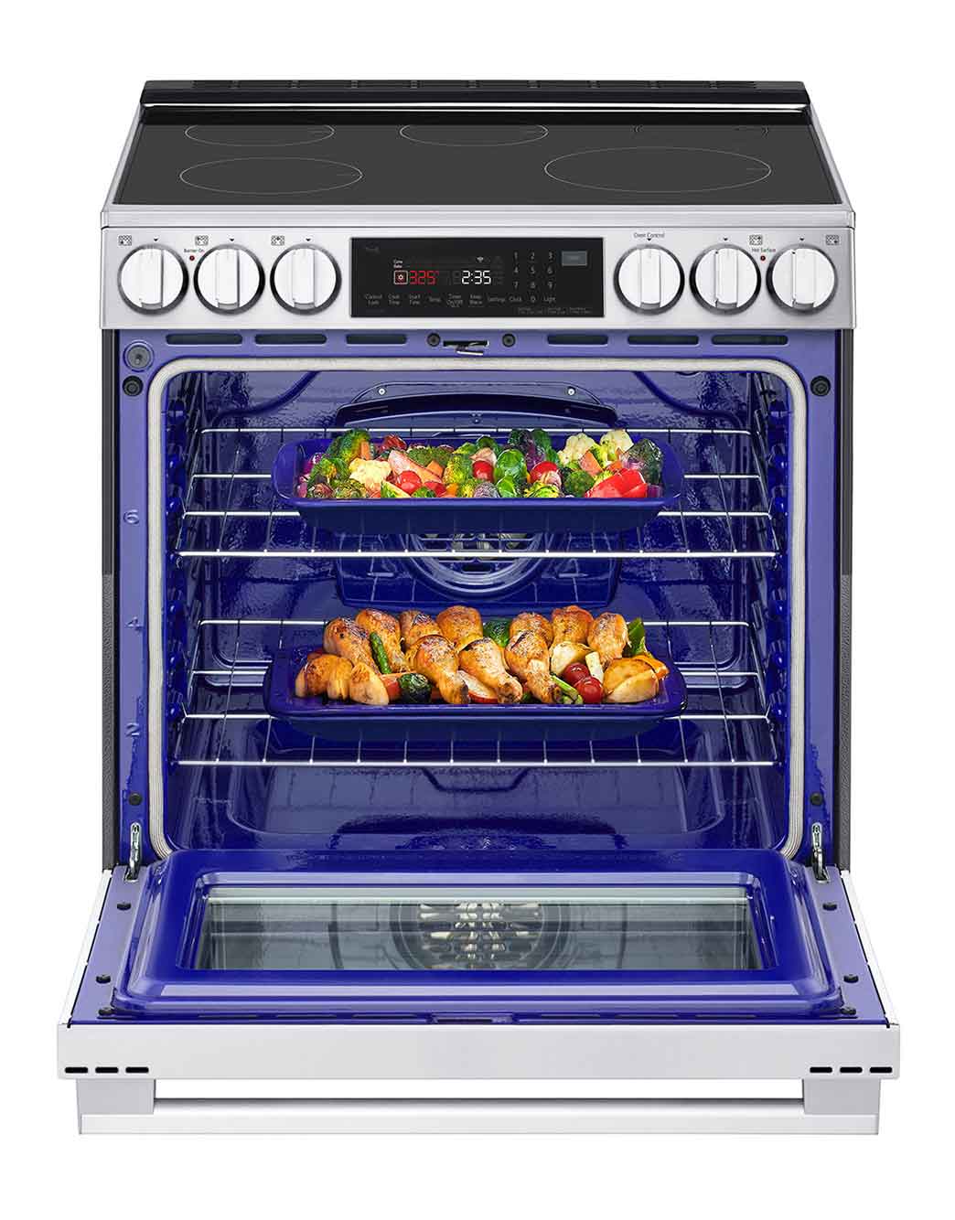 Smart Induction Slide-in Range with InstaView® | LG Canada