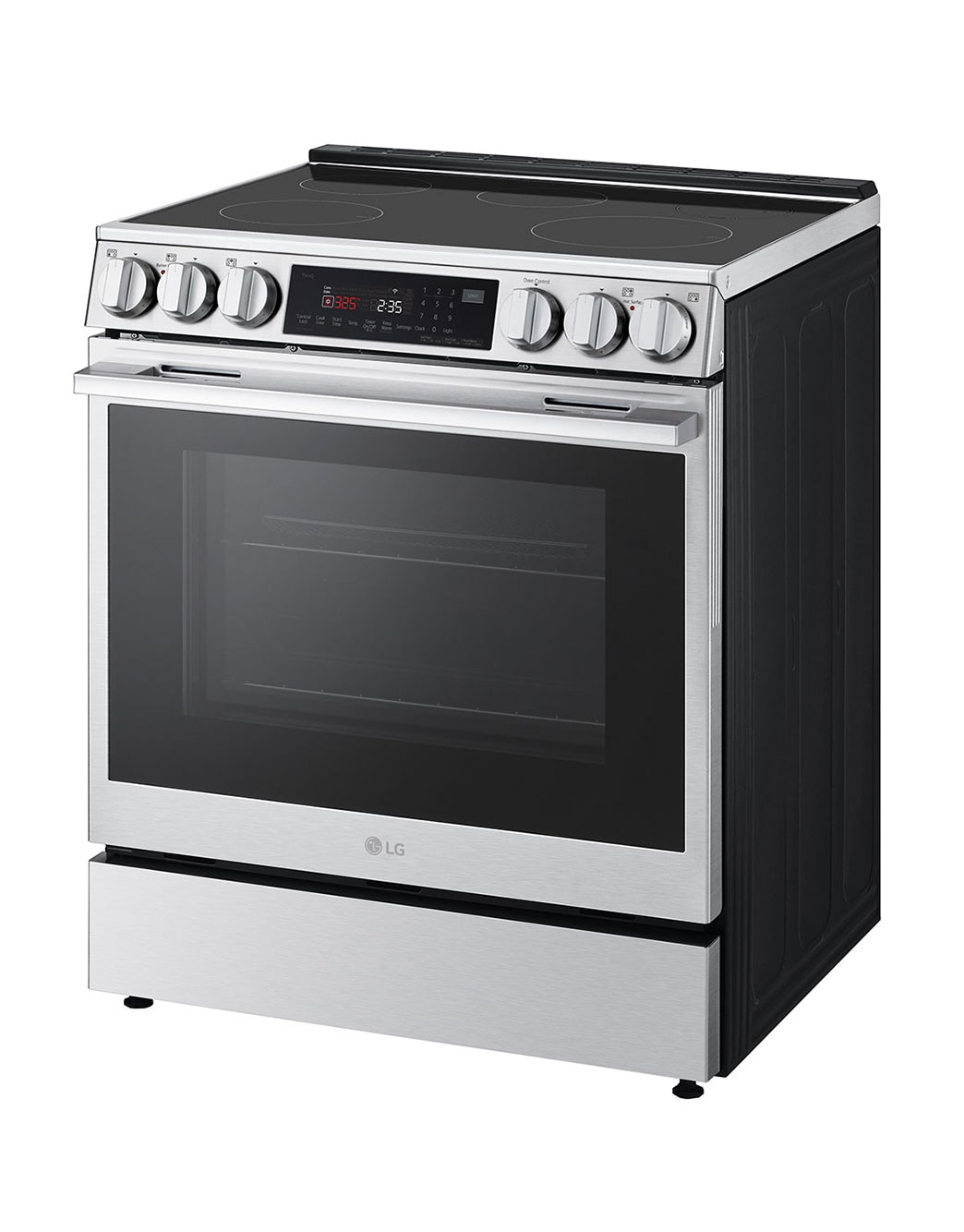 Smart Induction Slide-in Range with InstaView® | LG CA_EN