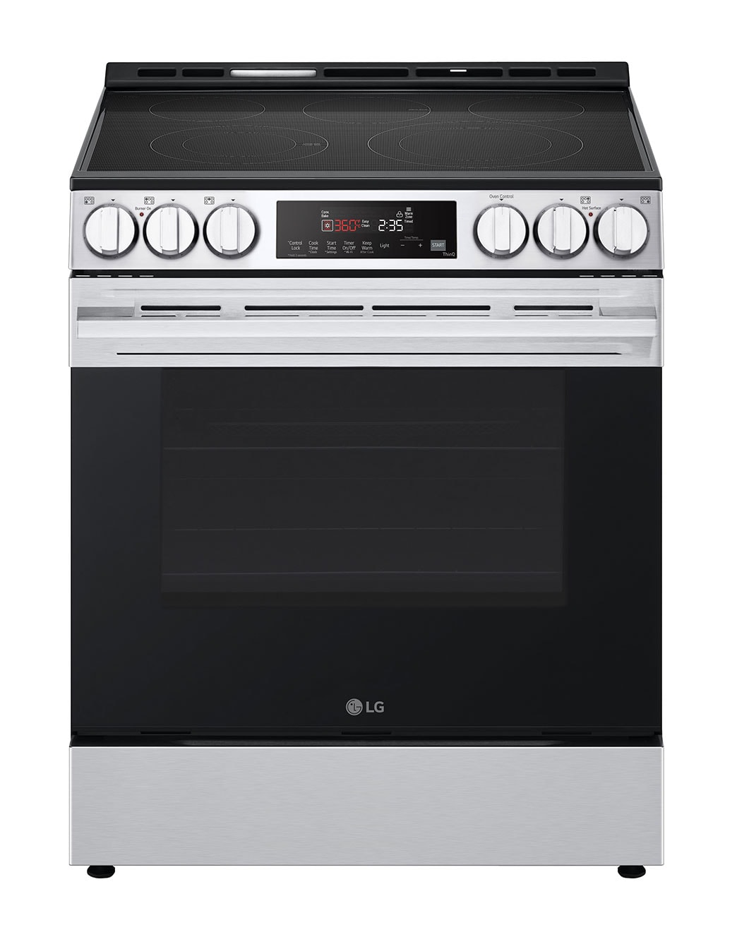 Kitchen Package with 36" Refrigerator and Electric Slide-in Range | LG ...