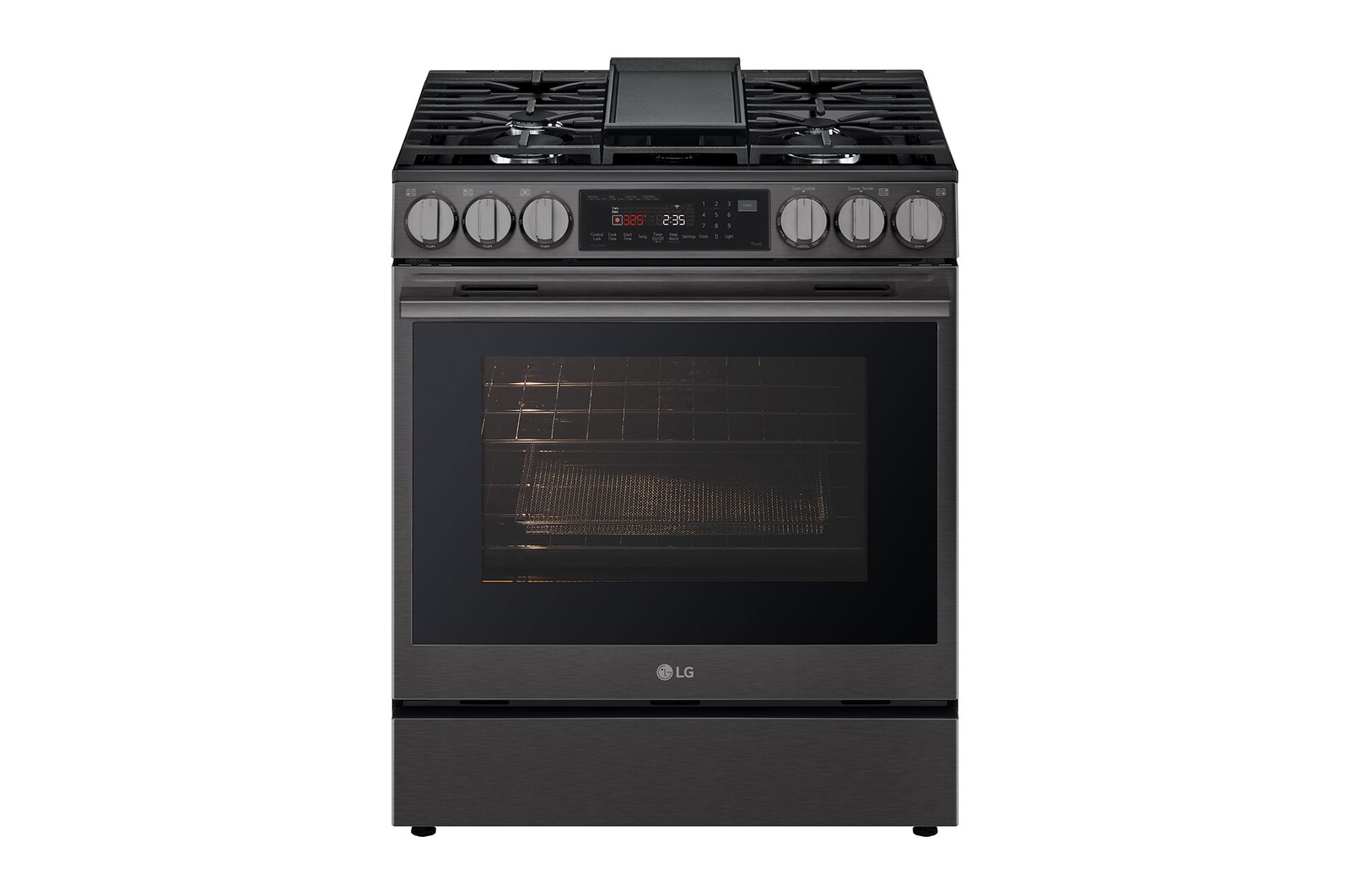Kitchen Package with 36" Refrigerator and Gas Slide-in Range | LG Canada