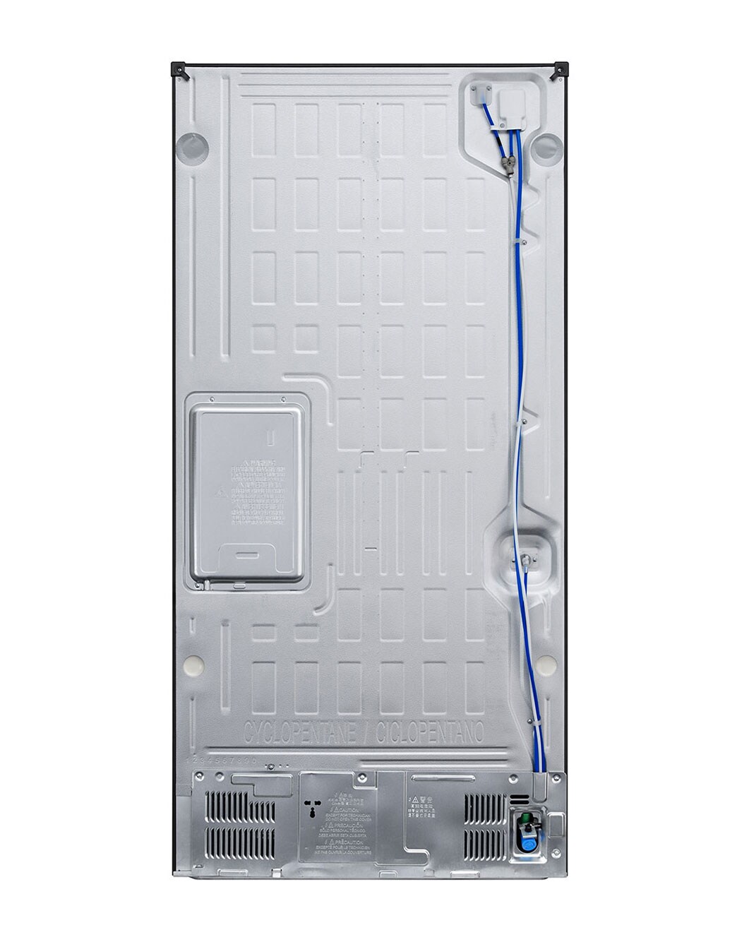 25 cu. ft. French 3-Door Standard-Depth Refrigerator with Single Ice ...