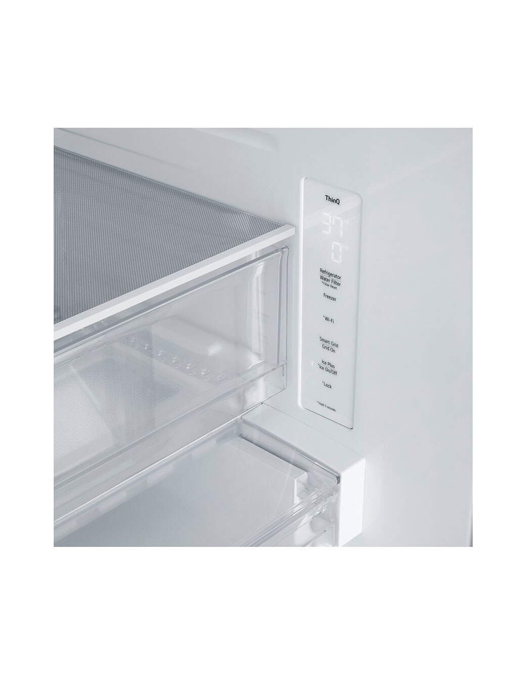 25 cu. ft. French 3-Door Standard-Depth Refrigerator with Single Ice ...
