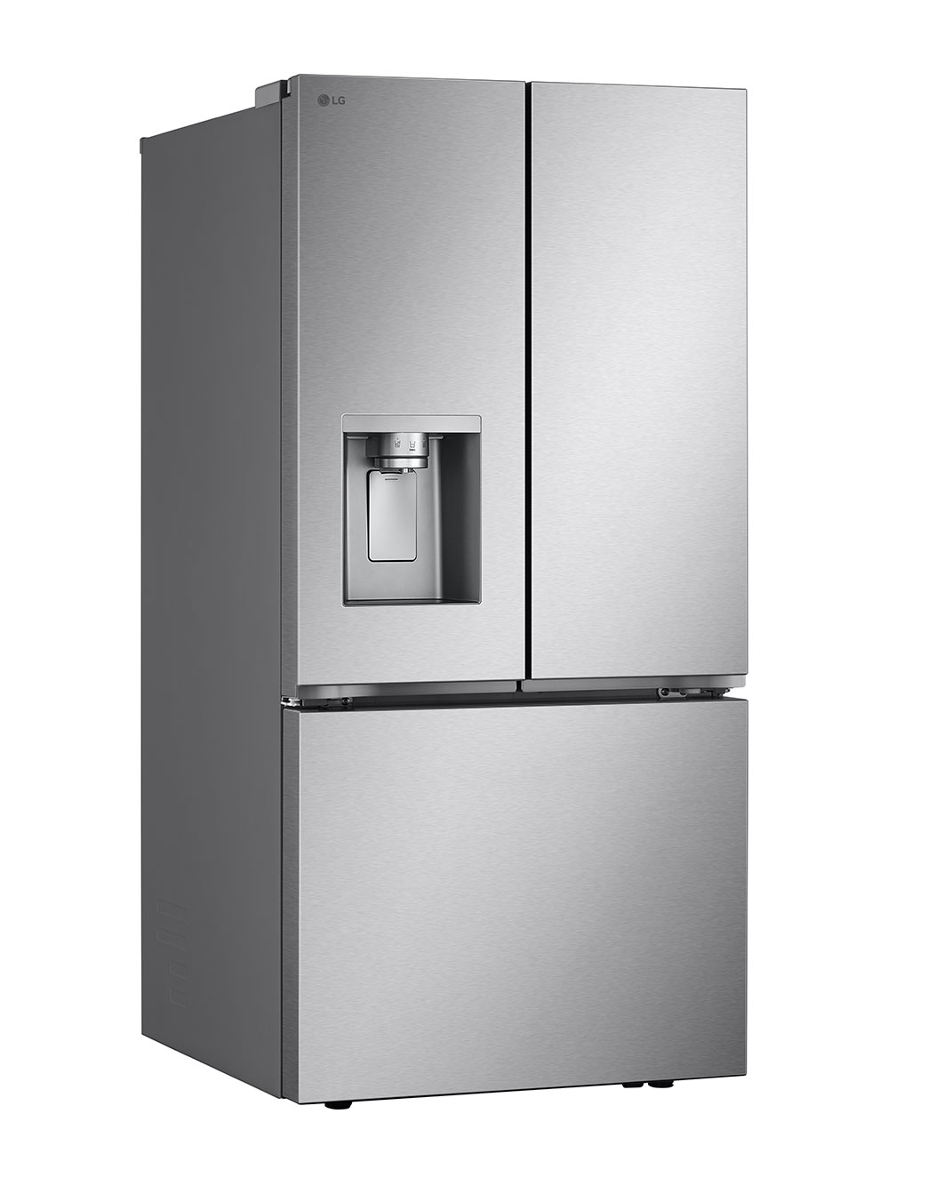 25 cu. ft. French 3-Door Standard-Depth Refrigerator with Dual Ice Makers | LG CA