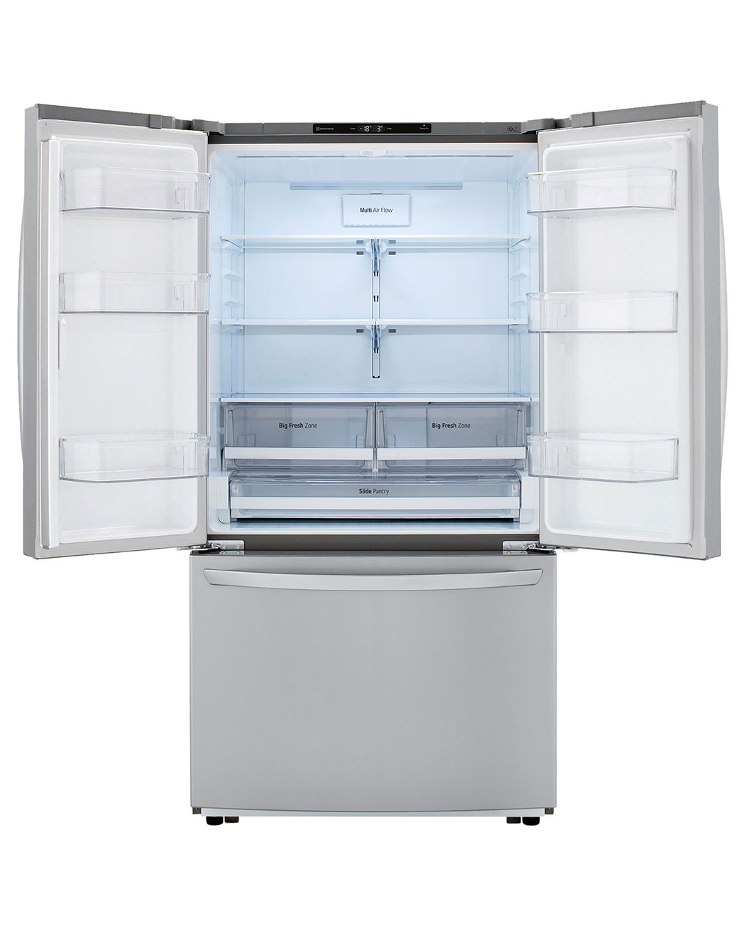 36" 29 cu.ft. Standard-Depth French 3-Door Refrigerator - LF29T6000S ...