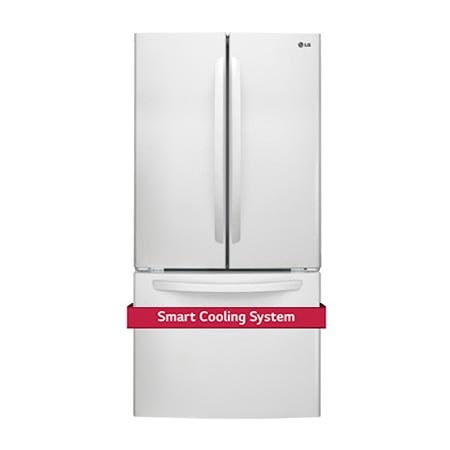 33" French Door Refrigerator with Smart Cooling System, 24 cu.ft ...