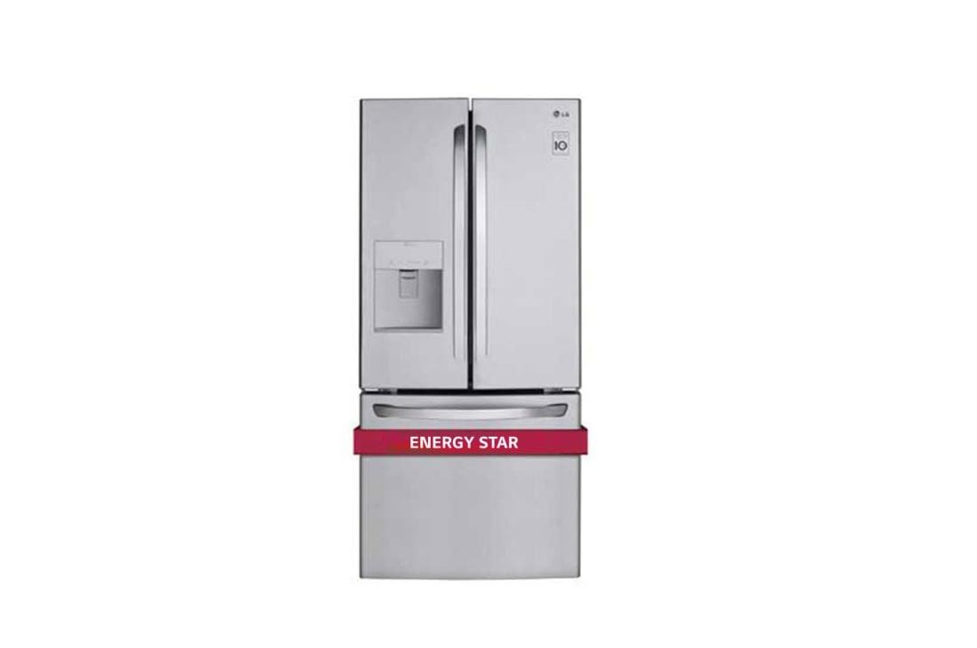 30" French Door Refrigerator with Smart Cooling System, 22 cu. Ft ...