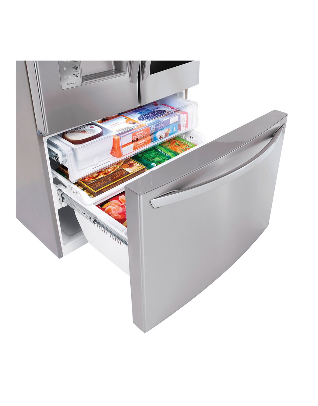 36" Counter Depth French Door Refrigerator with Instaview™ Door-in-Door ...