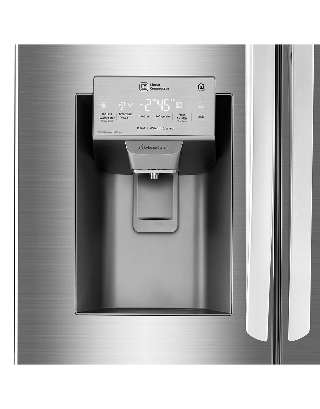 36“ French Door Refrigerator, 28 cu.ft. - LFXS28968S | LG Canada