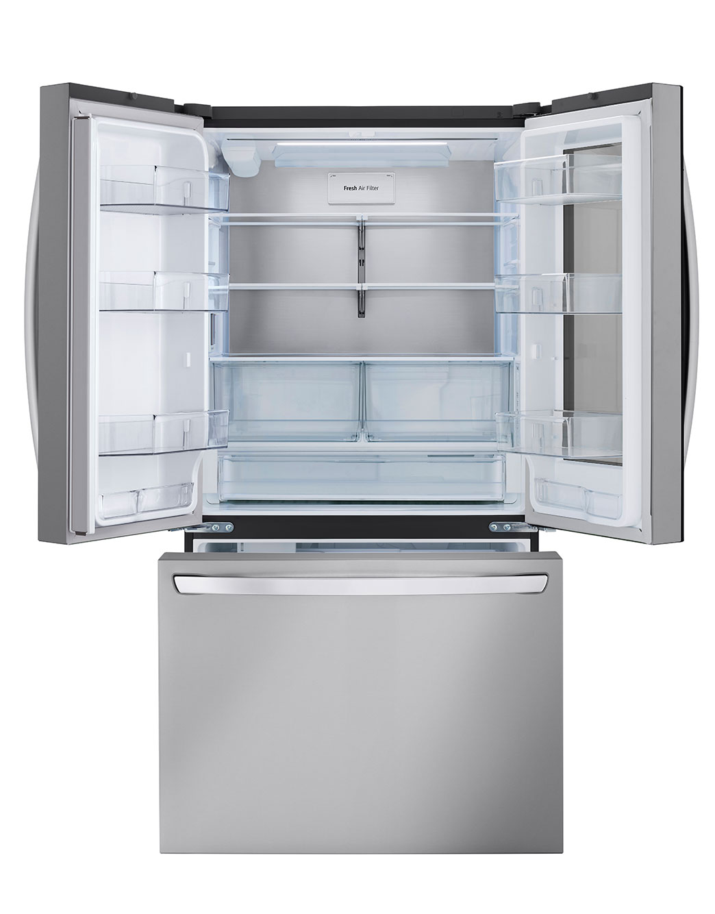 27 cu.ft. InstaView® French 3-Door Refrigerator | LG Canada