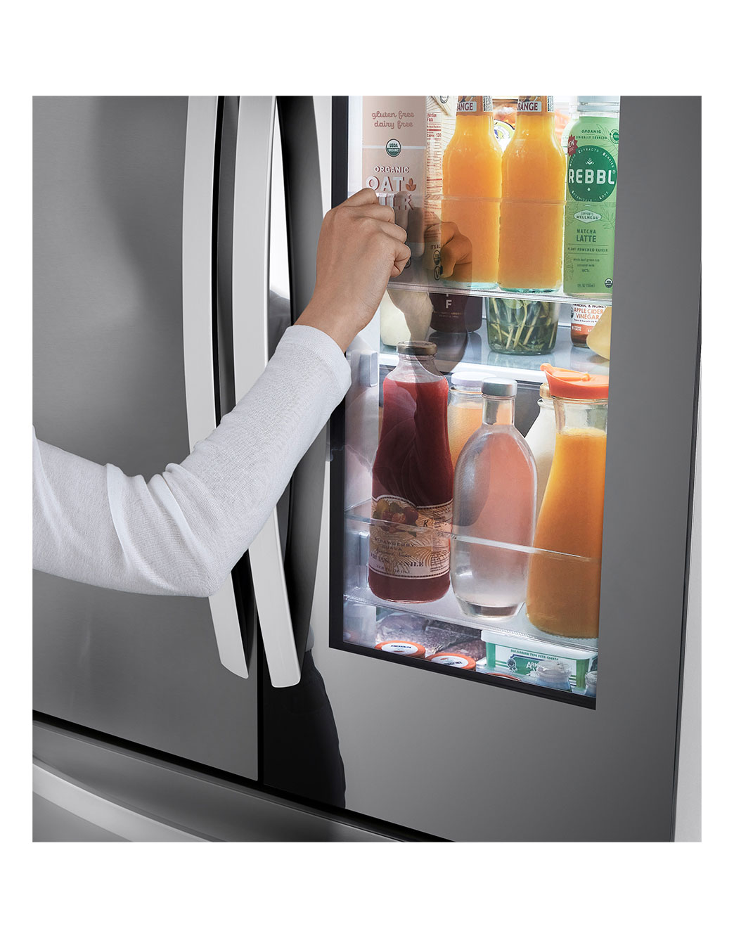 27 cu.ft. InstaView® French 3-Door Refrigerator | LG Canada