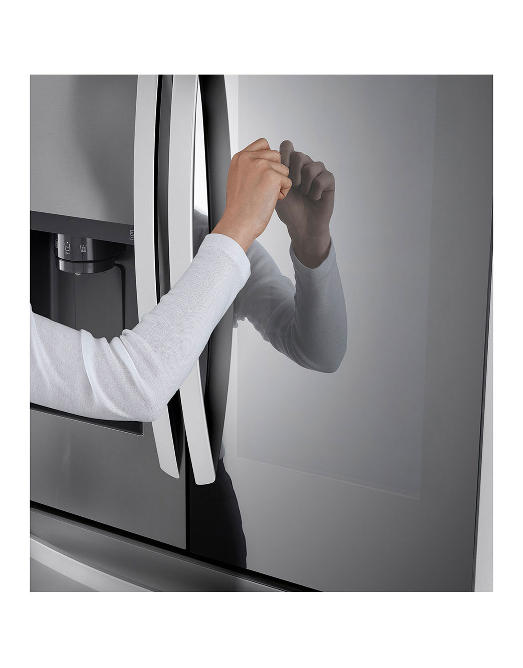 26 cu.ft. InstaView® French 3-Door Refrigerator | LG Canada