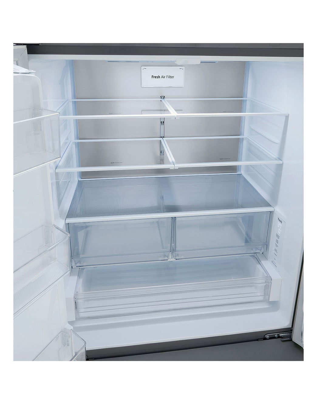 26 cu.ft. InstaView® French 3-Door Refrigerator | LG Canada