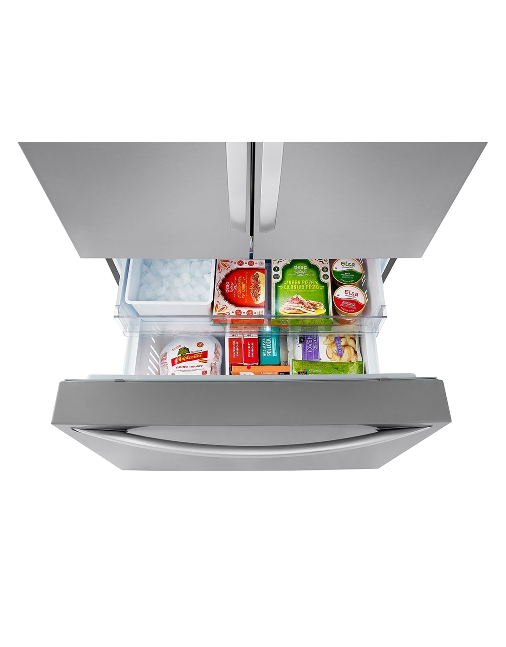 27cu.ft. Smart Counter-Depth Refrigerator LRFLC2706S | LG Canada