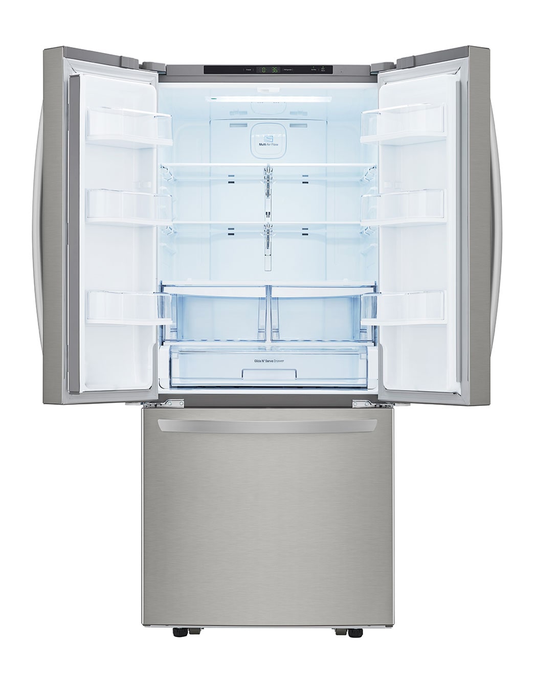 French Door | Standard Depth - LRFNS2200S | LG CA_EN