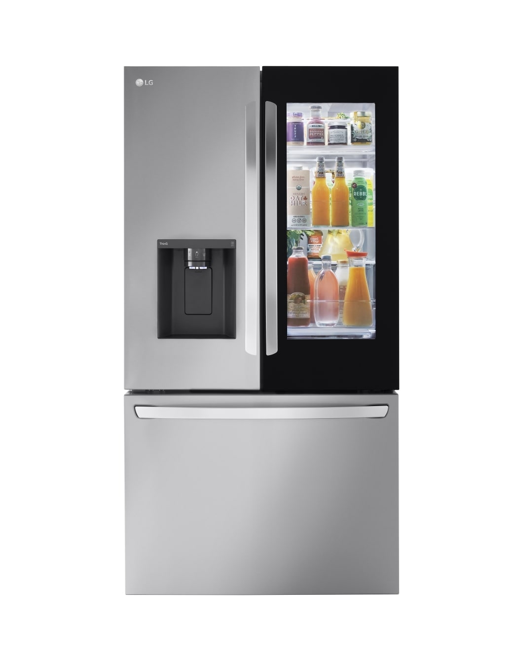 26 cu. ft. Multi Door Fridge Freezer - LRFOC2606S | LG CA_EN